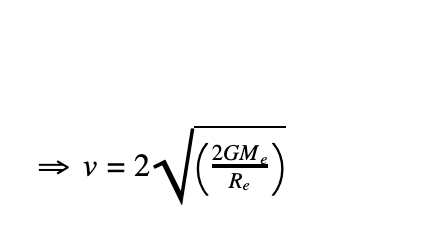 Derivation of Escape Velocity Definition & Formula - Physics - Aakash ...